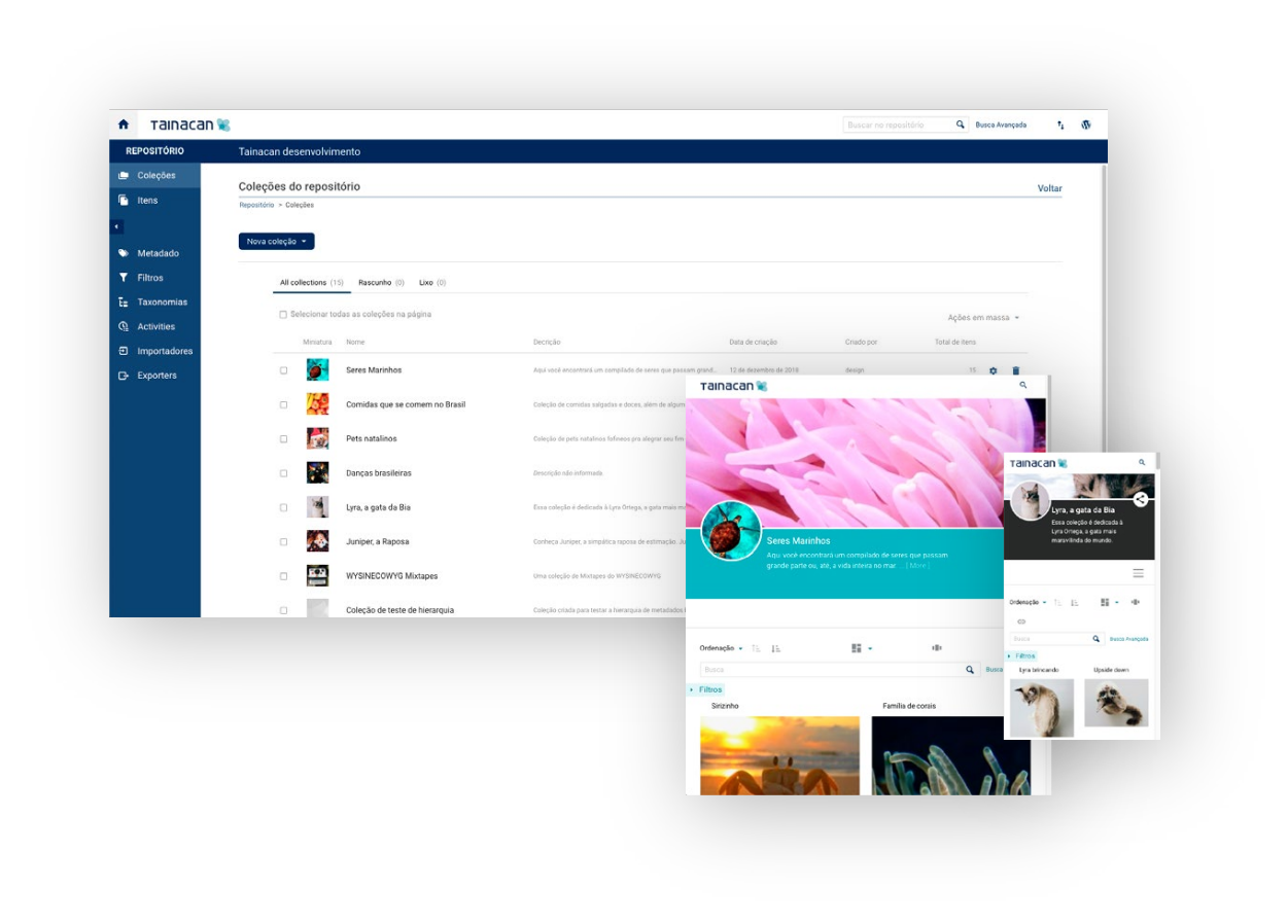 Tainacan – Uma plataforma de repositórios flexível e poderosa para WordPress